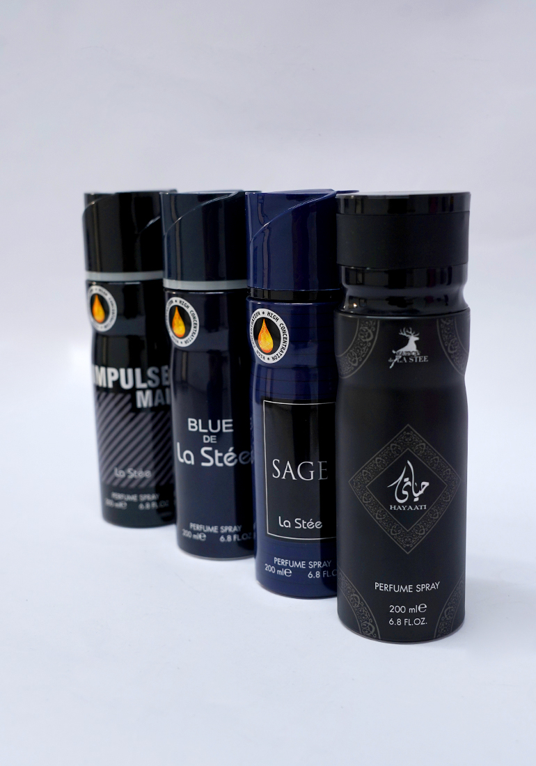 Парфюмированный дезодорант La Stee Impulse Man | OBBO.tj Маркетплейс